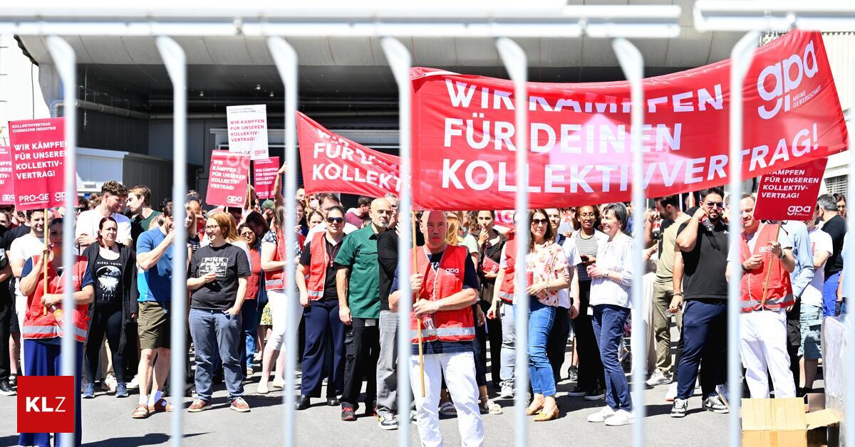 Chemische Industrie : Krach statt KV-Durchbruch: Die Streiks werden ...