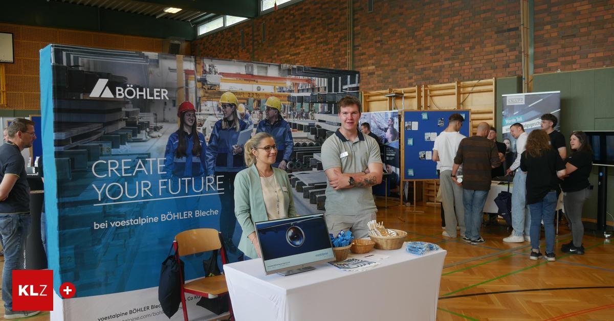 Tag der Wirtschaft: Über 40 Firmen präsentierten sich in HTL Kapfenberg