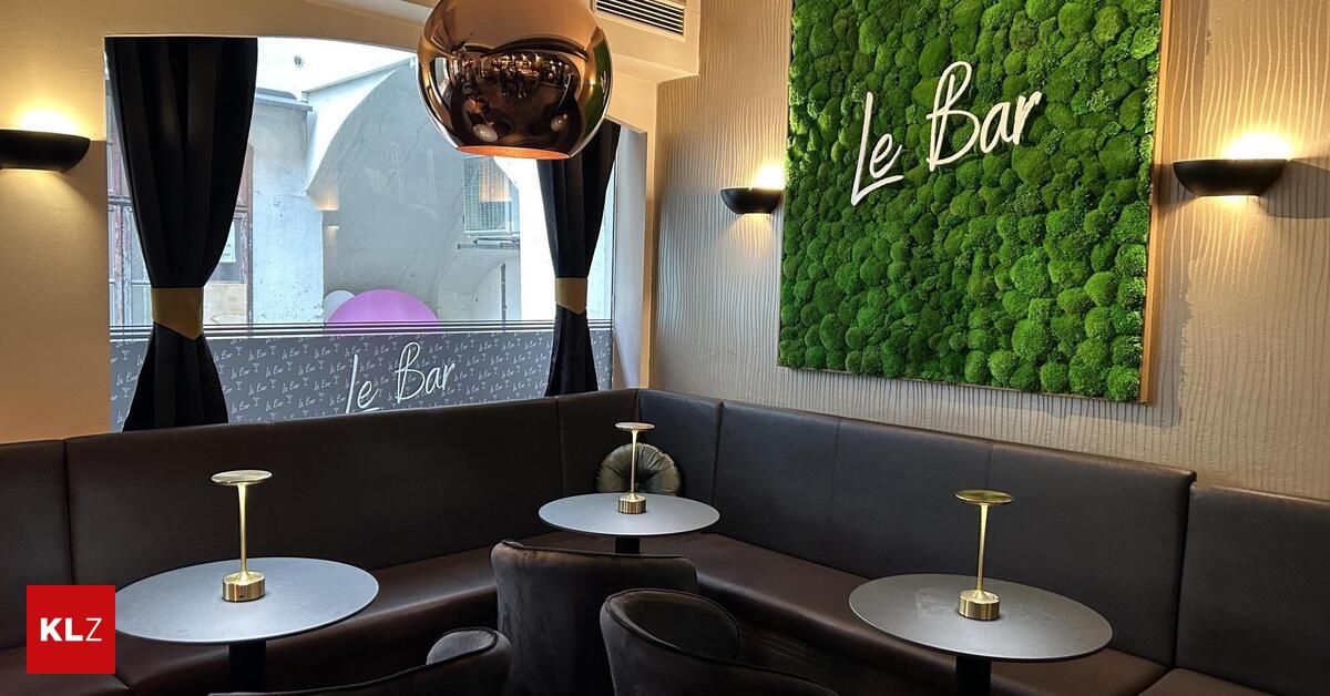 „Le Bar“ Villach: Erste Blicke in die neue Bar am Hauptplatz