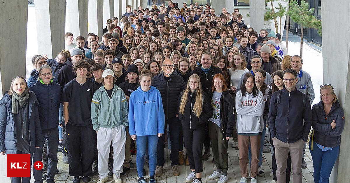 Villach: HTL-Schüler verzichten aus Umweltgründen auf das Fliegen