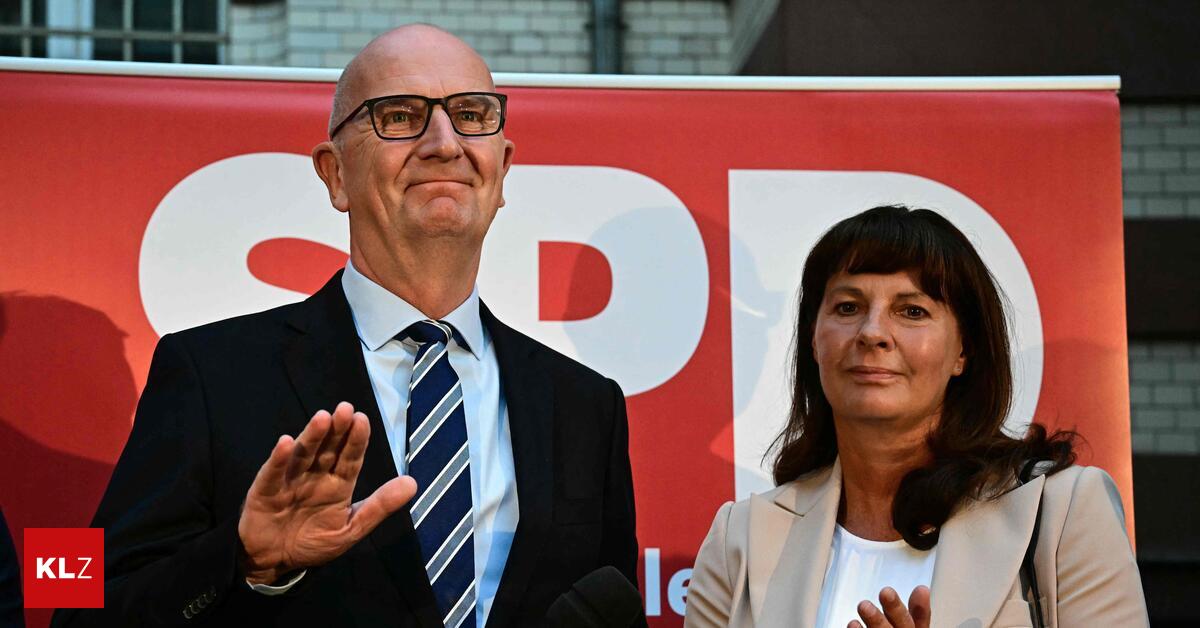 Landtagswahlen in Ostdeutschland: SPD rettet Platz eins in Brandenburg