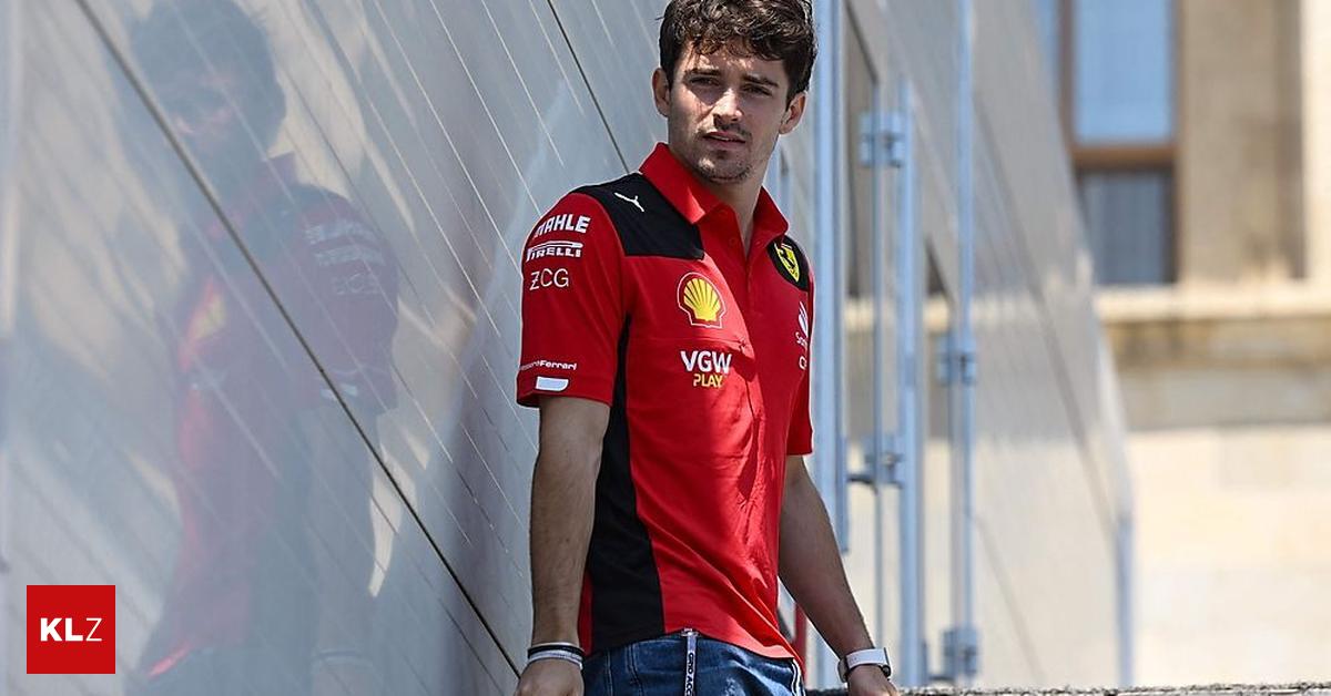 Formel-1-Star: Charles Leclerc begeistert die Fans mit einem eigenen Lied