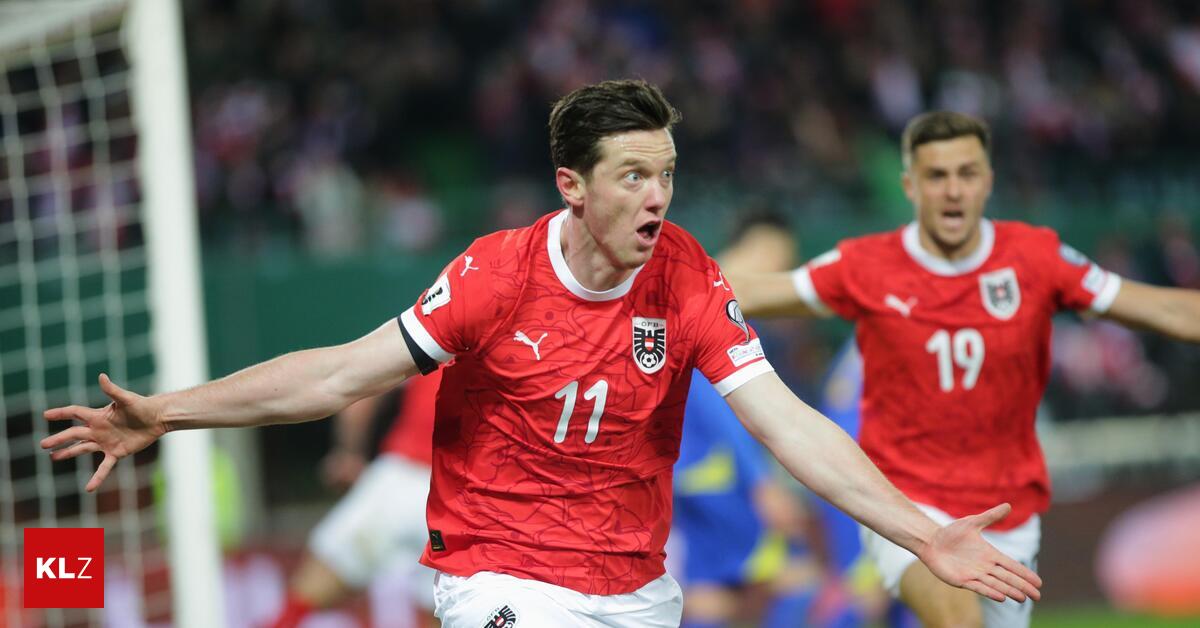 Fußball: Michael Gregoritsch schießt Österreich zur WM 2026