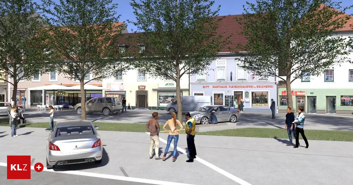 Hauptplatz Voitsberg: Kreisverkehr und Begegnungszone: Erste Pläne für ...