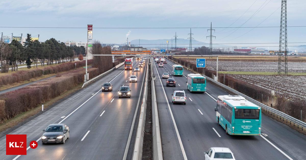 Nach Kehrtwende: Die Details zur dritten Spur auf der A9: Über Graz ...