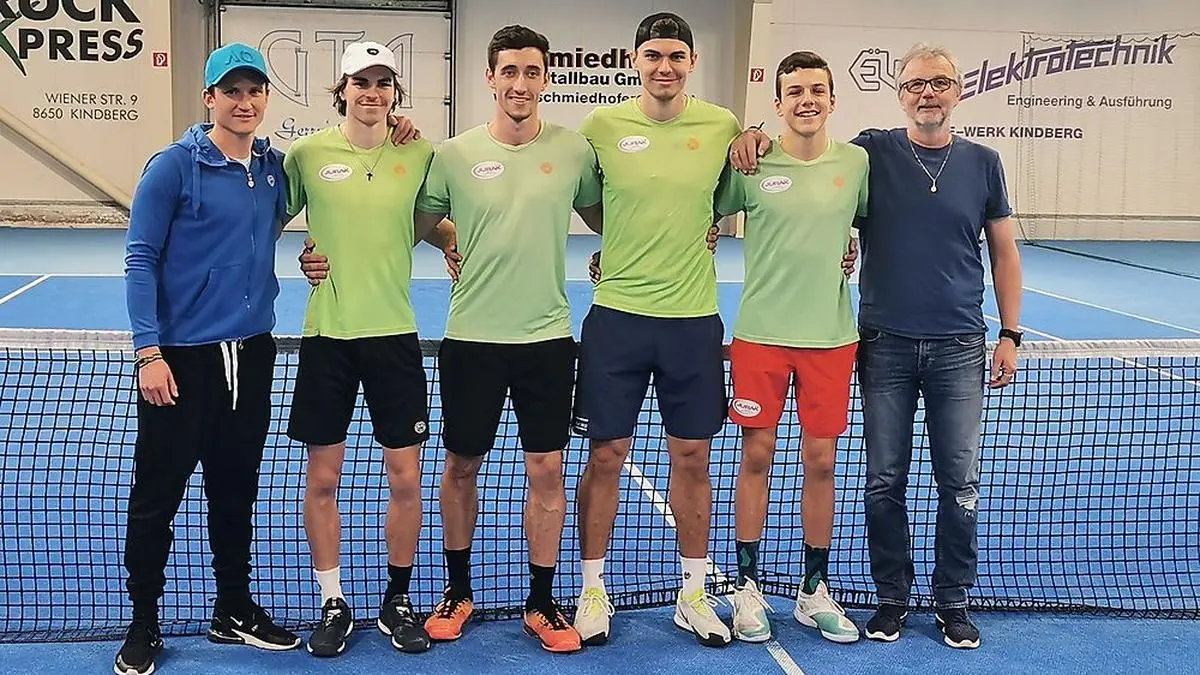 Finalsieg gegen Hartberg: Kindberger Tennisspieler krönten sich zum ...