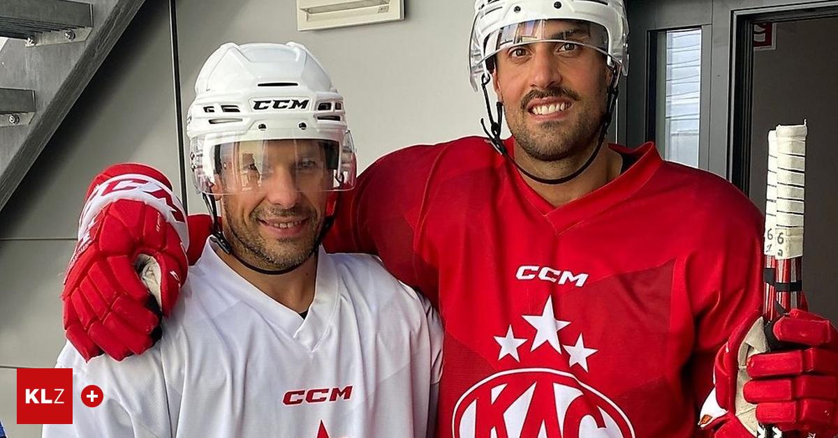 Trainingsauftakt: Lucas Lessio soll beim KAC für die notwendigen Tore ...