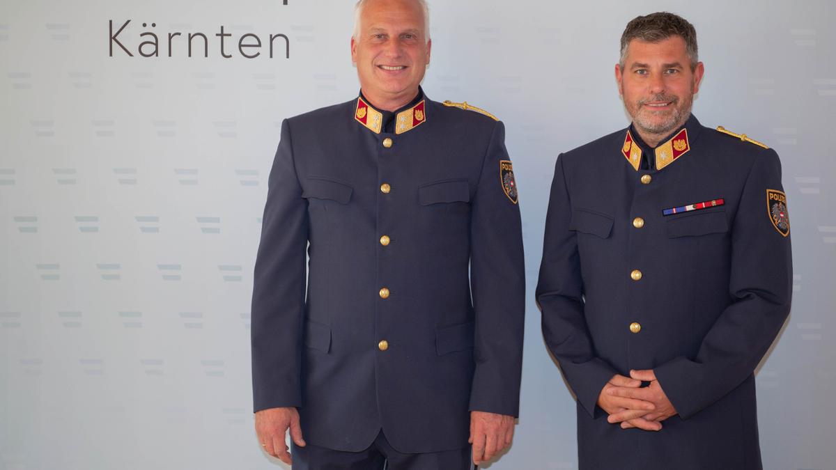 Vorübergehende Lösung: Kärntens größte Polizeieinheit hat zwei neue Chefs