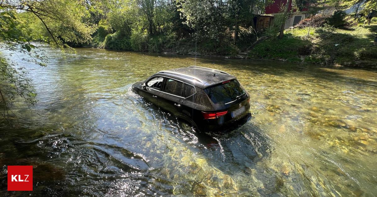 Auto in Fluss versenkt: Zeuge sprang in die Erlauf und rettete den ...