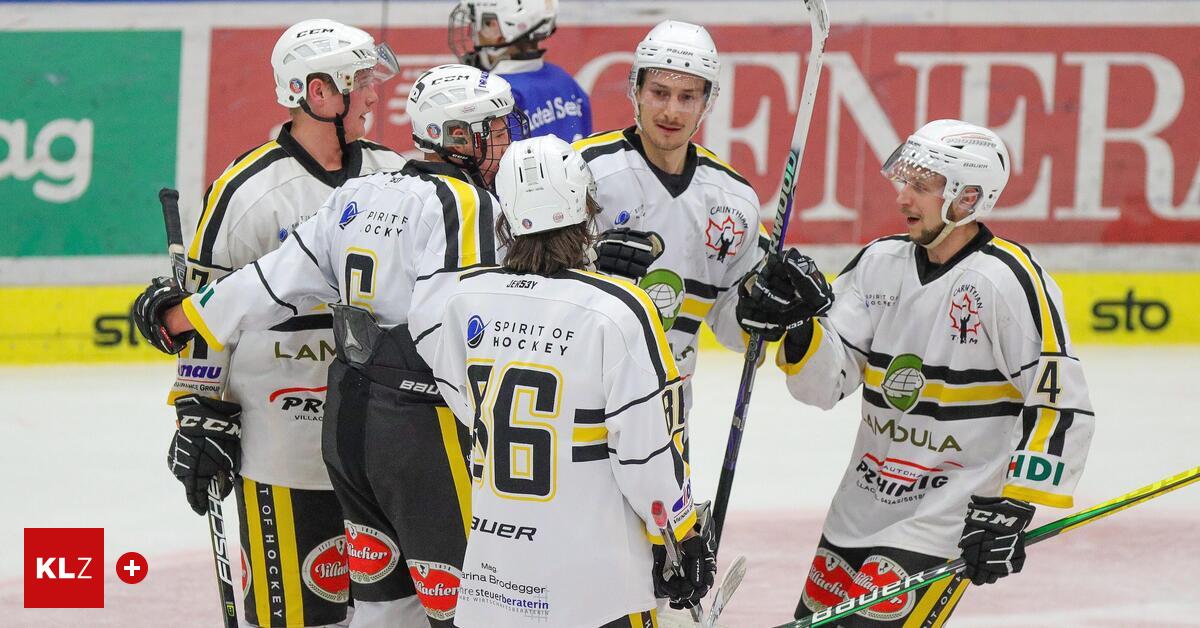Kärntner Eishockey: Show von Benjamin Petrik führt Carinthian Team zum ...