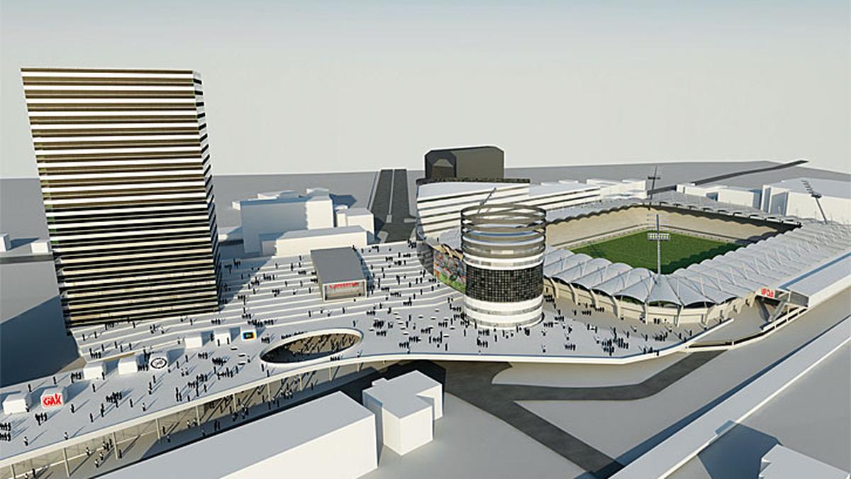 Umbau UPC-Arena : Sturm-Pläne heftig umstritten