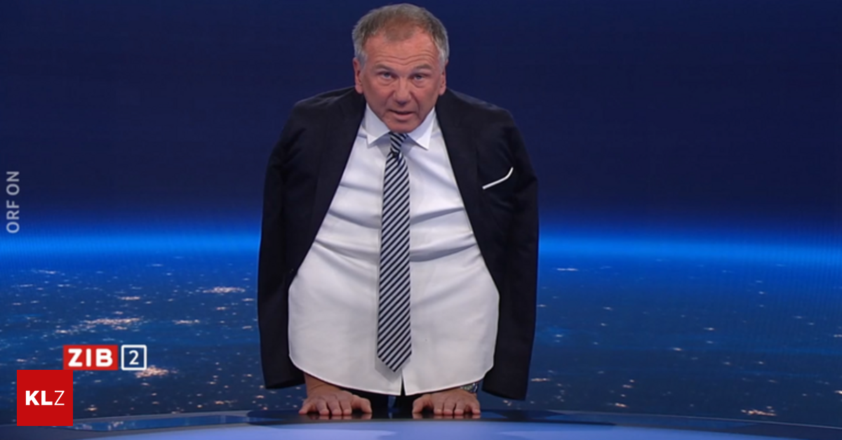 Bird-Trend: Armin Wolf verwandelt sich in „ZiB 2“ in Pinguin
