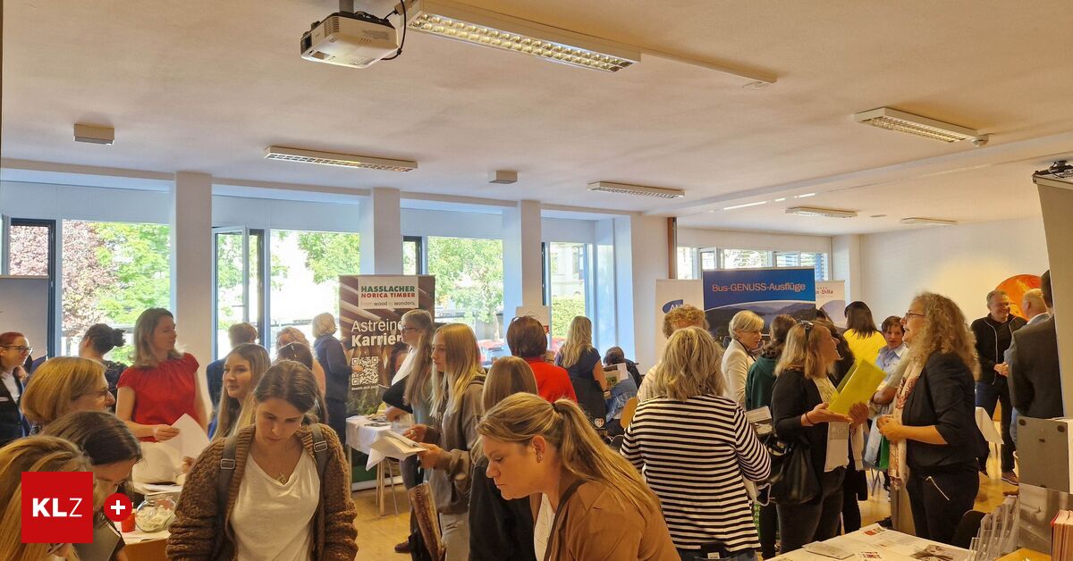 In Spittal: Rund 400 Teilnehmerinnen bei der ersten Frauenberufsmesse
