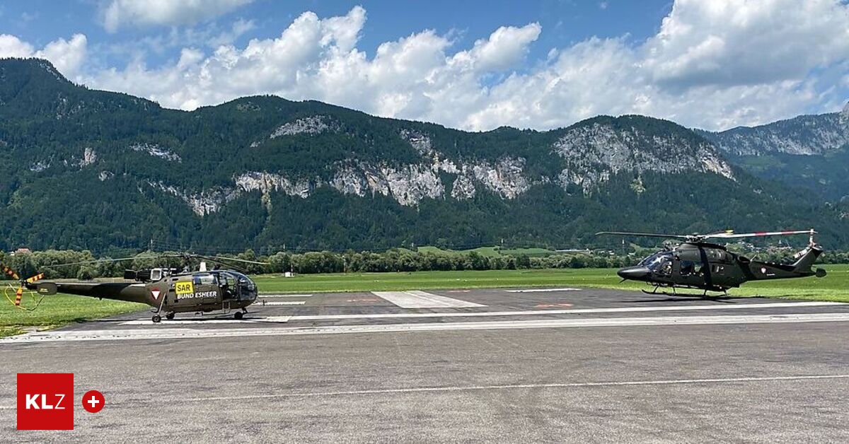Bundesheer-Hubschrauber: Löwe Nummer vier ist im Ennstal gelandet
