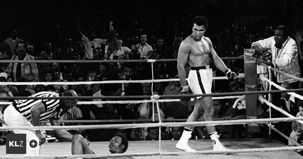 50 Jahre „Rumble in the Jungle“: Wie ein Boxkampf die Welt in ihren ...