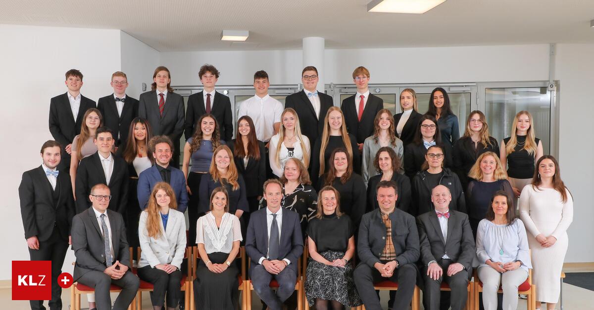 Altes Gymnasium Leoben: Sie haben die Matura mit Erfolg hinter sich ...