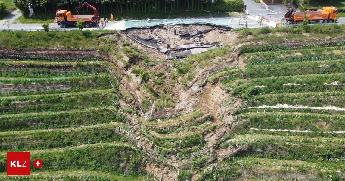 Nach Hangrutsch: Keine Einigung zwischen Land und Winzer Tement: Fall ...