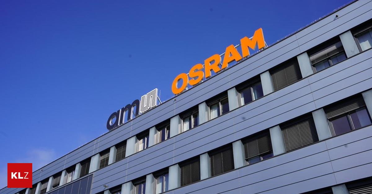 Aktie stürzt um 20% ab: Steirische ams Osram: Milliarden-Finanzpaket ...