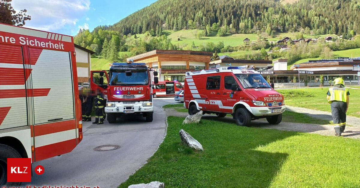 Bad Kleinkirchheim: Austritt eines chemischen Stoffes bei der Therme St ...