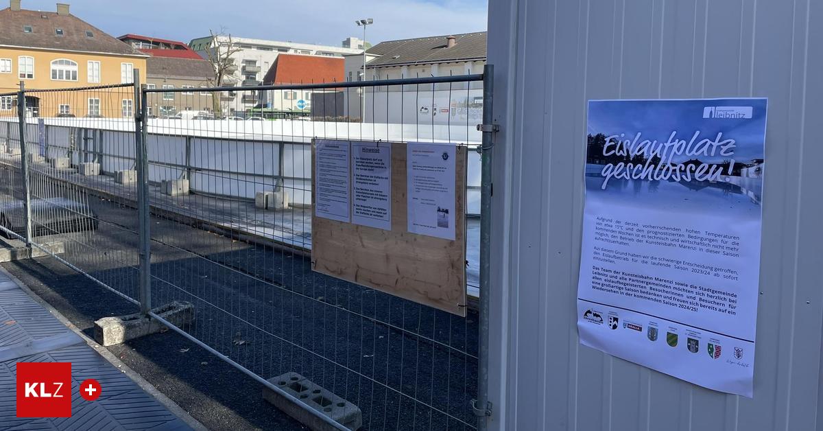 Viel zu warm: Eislaufplatz Leibnitz schließt mit Rekorddefizit