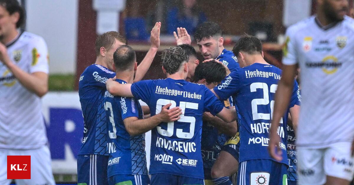 Hartberg sichert Klassenerhalt in der Bundesliga mit 2:0 gegen Altach
