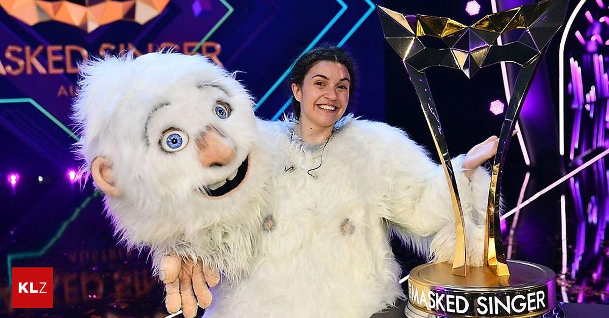 In Yeti-Kostüm: Nadine Beiler gewinnt "The Masked Singer Austria"