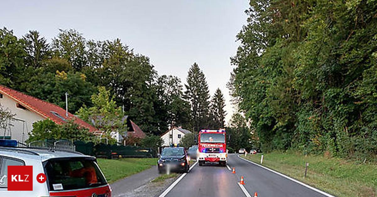 Hofstätten an der Raab: Motorradlenker prallte gegen Straßenlaterne