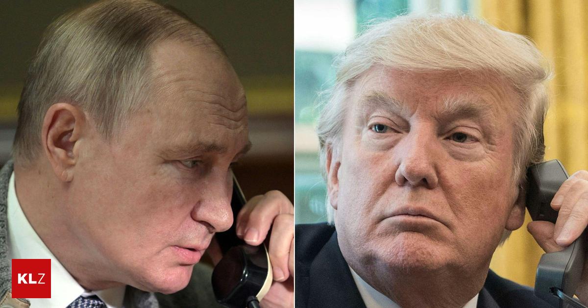 Ukriane-Krieg: Trump:“Werde am Montag mit Putin telefonieren“