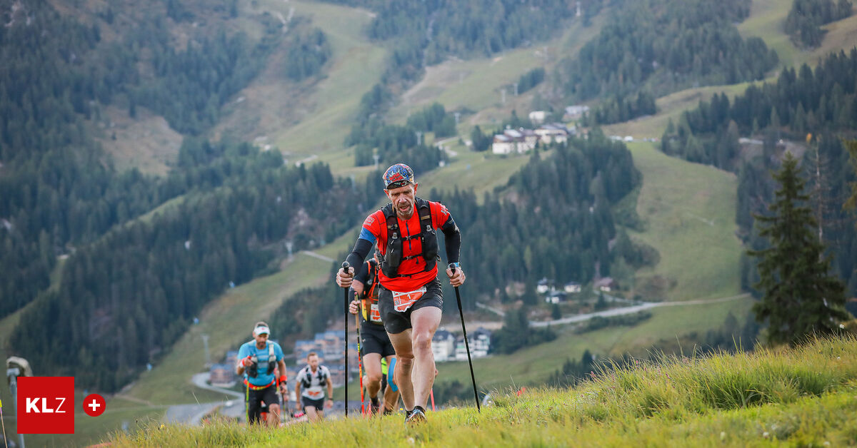 Nassfeld Mountain Vertical: Trailrunner fegen 3500 Schritte bis zum ...