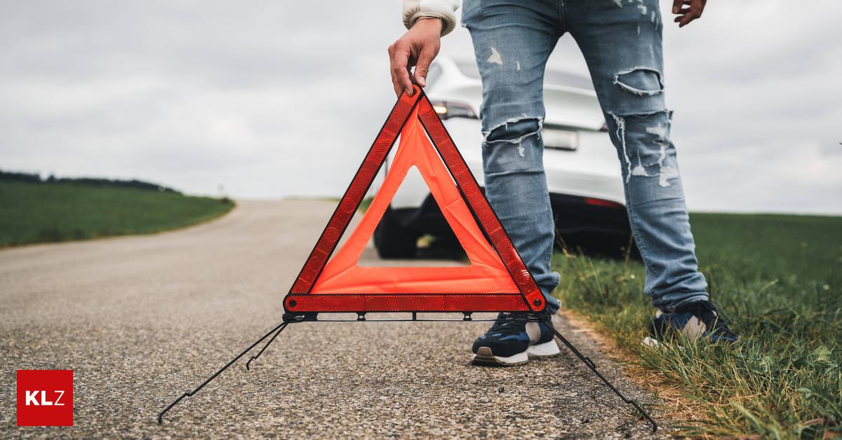 Dieb stiehlt Auto von Pannenhelfer: Frau noch am Beifahrersitz
