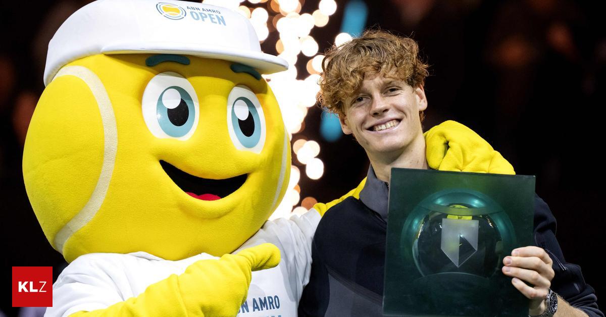 Tennis: Sinner triumphiert in Rotterdam, Alcaraz stolperte in Buenos Aires