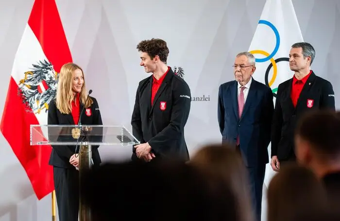 Winterspiele: Alexander Van der Bellen vereidigte Österreichs Team