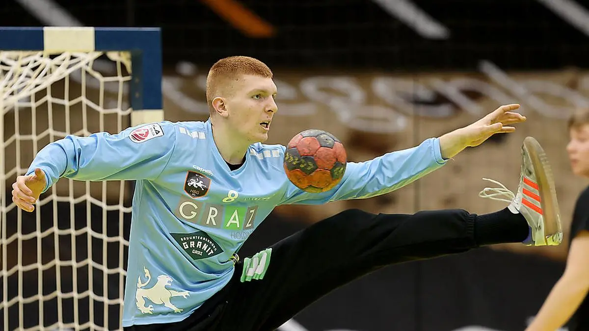 Nachwuchssportlerwahl: Keeper Leon Bergmann will die Handball-Welt erobern