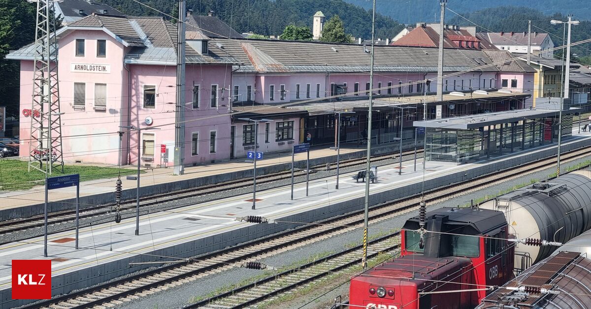Millionen-Investition: Bahnhof in Arnoldstein erhält ein völlig neues ...