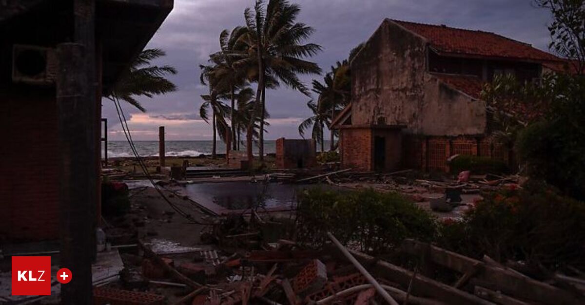 40.000 Indonesier sind nach Tsunami vorerst ohne ein Zuhause