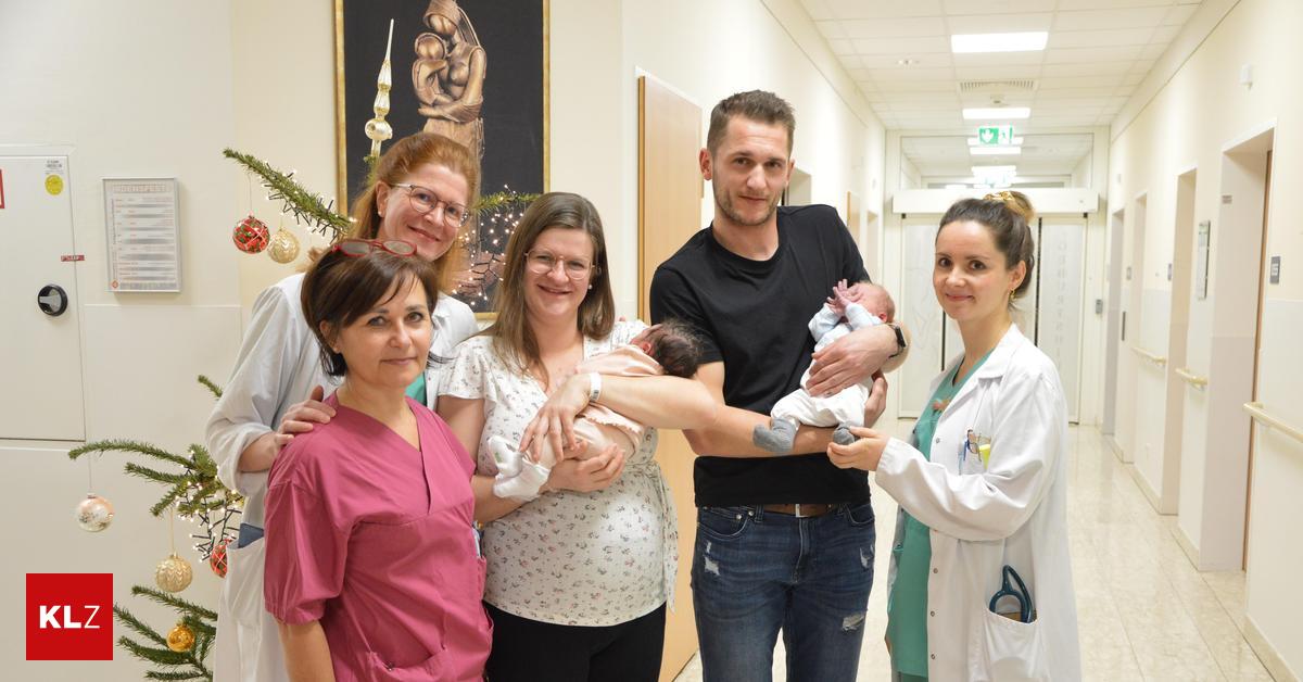 Marie: Kärntner Neujahrsbaby kam in St. Veit auf die Welt
