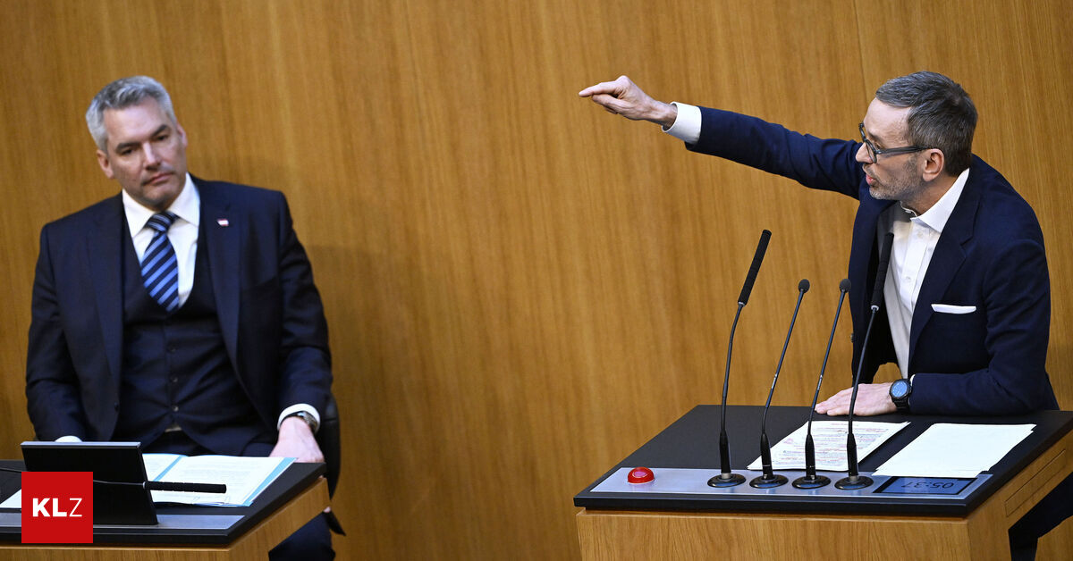 Sitzung unterbrochen: "Kickl wie Hitler": Wirbel um NEOS-Sager im ...