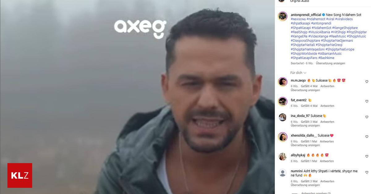 Shpat Kasapi: Albanischer Pop-Star stirbt mit 40 Jahren