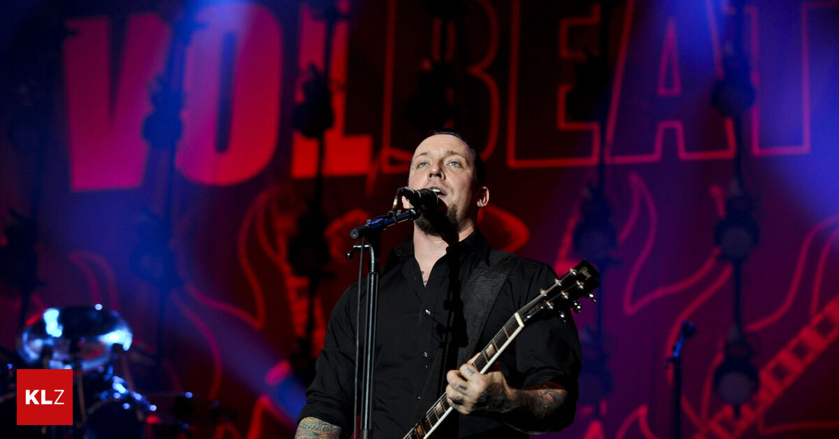 Dänische Superstars: 11.000 Fans heute bei Volbeat in der Grazer ...