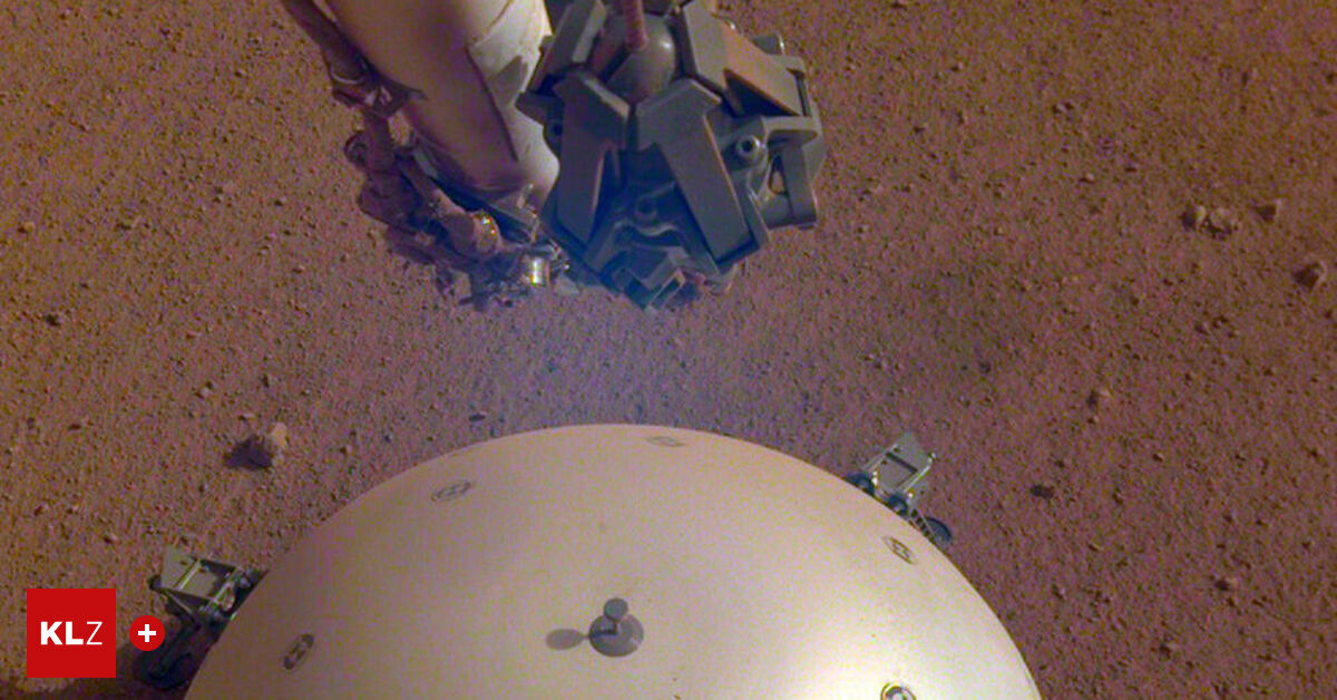 Zum ersten Mal: NASA-Sonde "InSight" zeichnete Mars-"Beben" auf