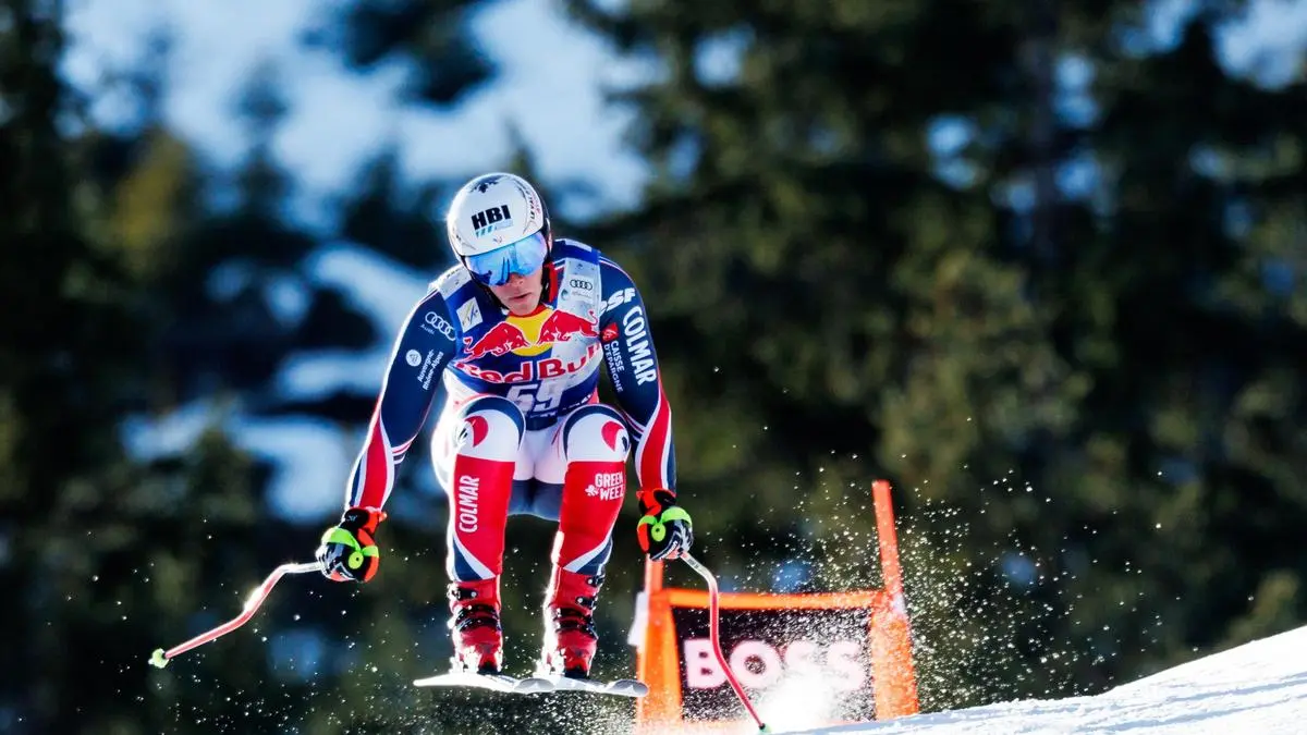Kitzbühel: Franzoni mit nächster Trainingsbestzeit, Sturz von Ken Caillot