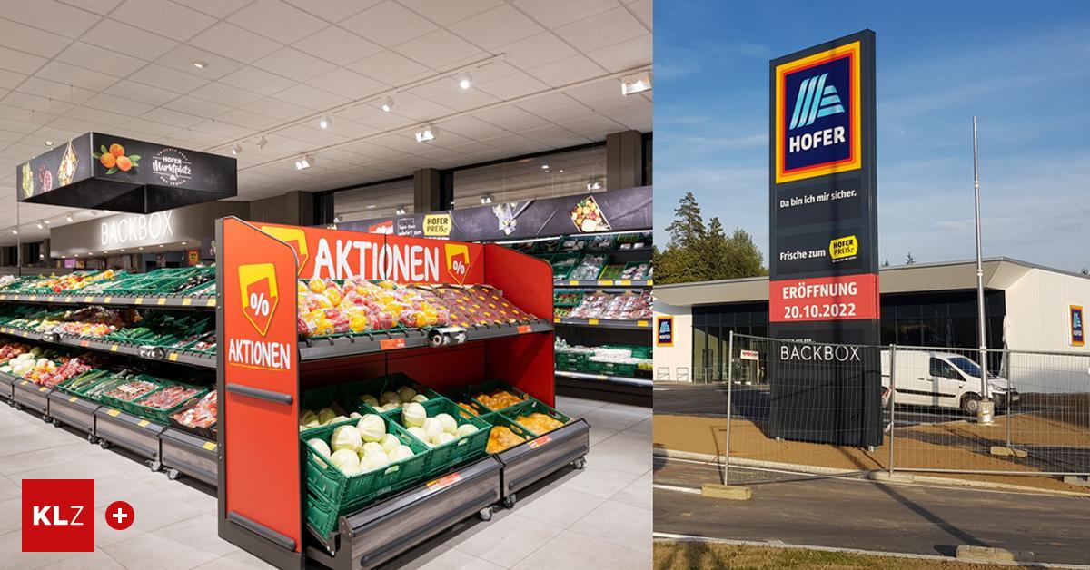 Söding-St. Johann: Grünstrom und modernes Design: Neue Hofer-Filiale ...