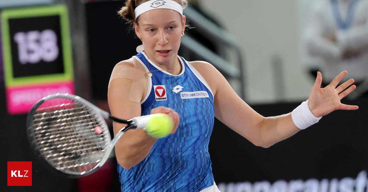 Frauen-Tennis: Kraus raus, der Linz-Fluch geht in die Verlängerung