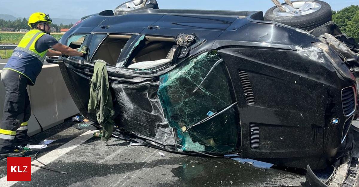 Bei Tainach: Kärntner hatte bei Unfall auf Südautobahn alle Schutzengel bei sich