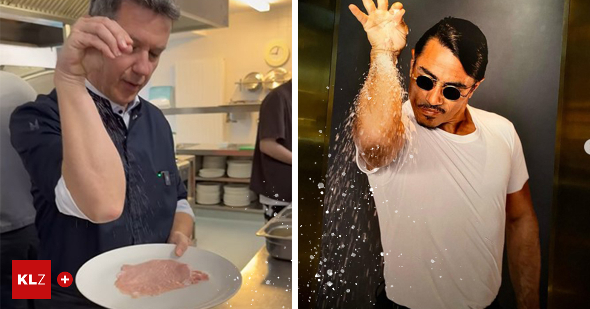 Jetzt macht sich Daniel Fellner auch noch zum Lavanttaler Salt Bae