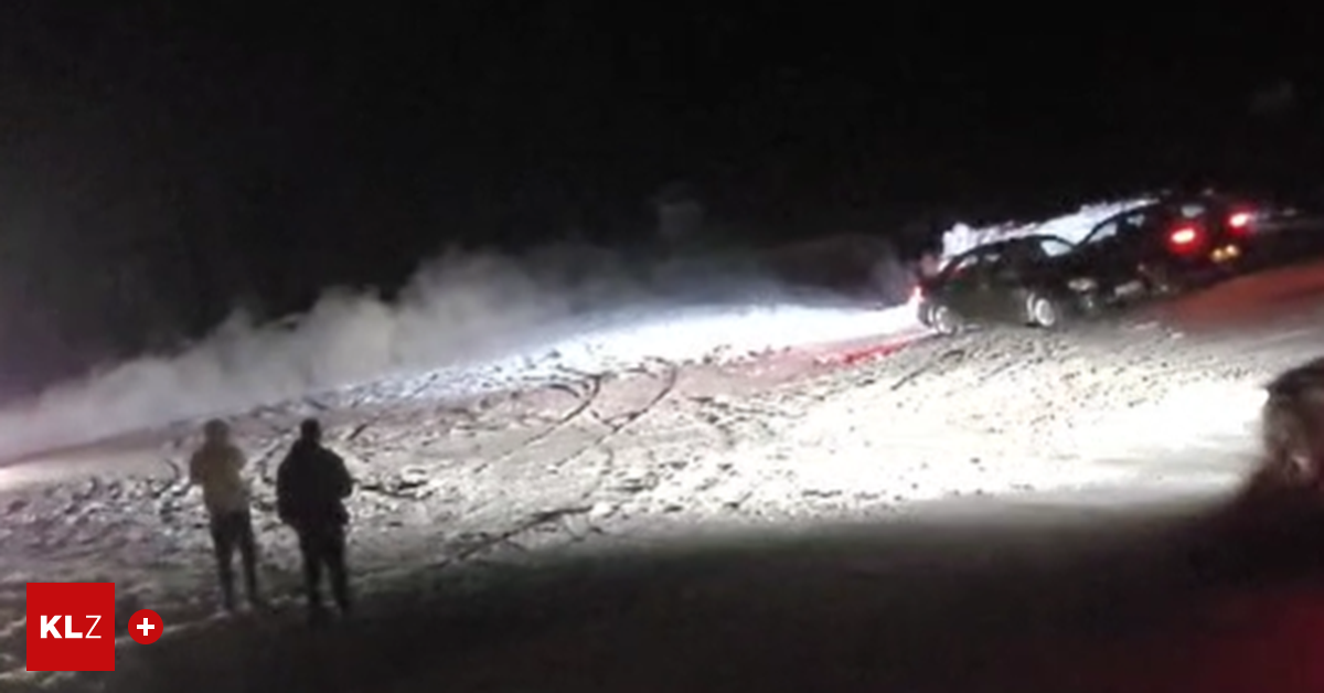 Am Weinebene-Parkplatz: „Bin wegen diesen nächtlichen Rowdies komplett ...