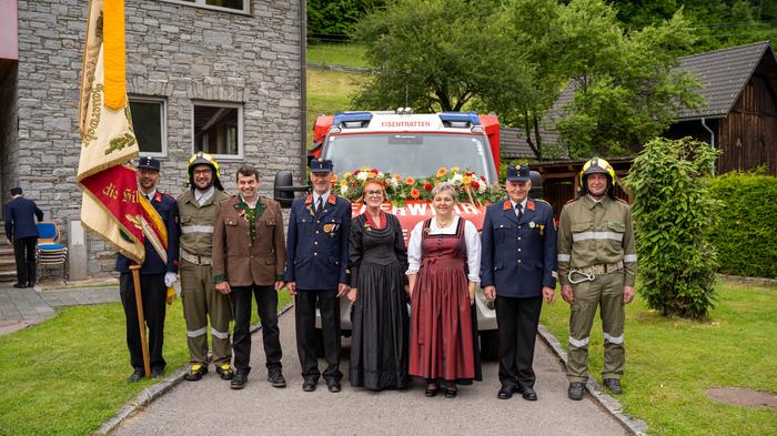 145. Jubiläumsfeier: Feuerwehrmänner in Eisentratten freuen sich über ...