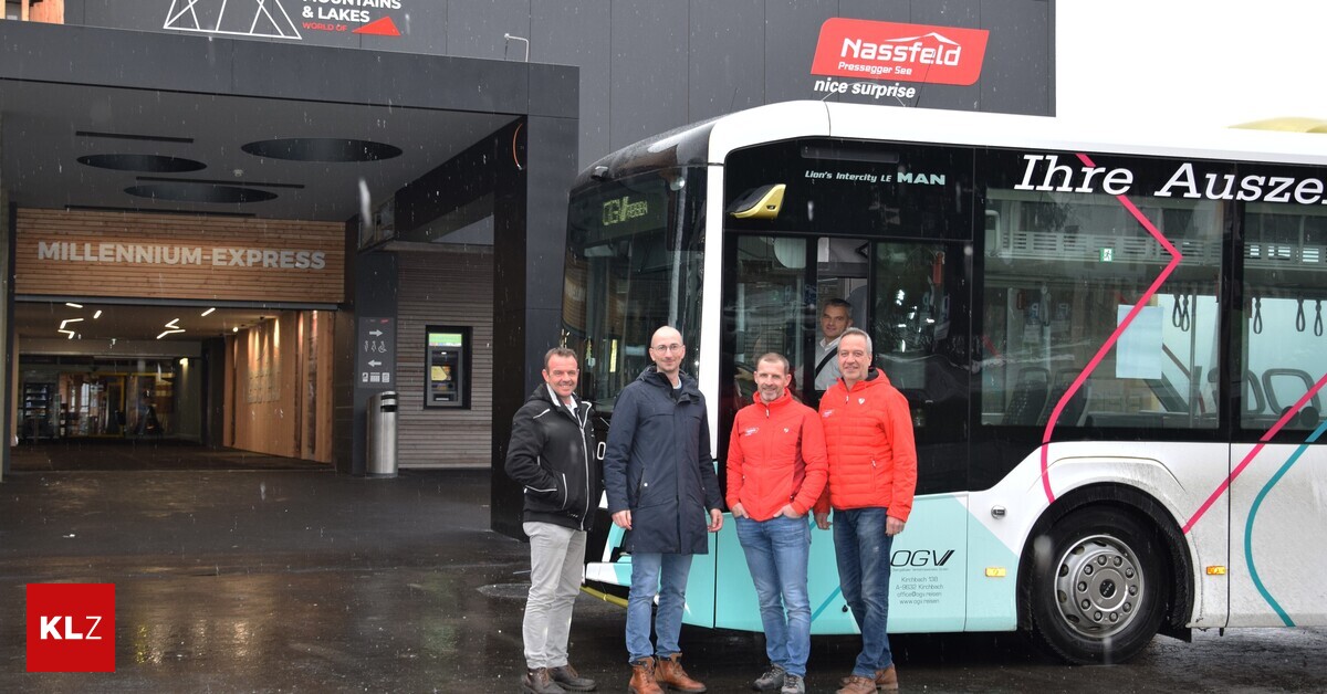 Start in Villach: Mit neuer Busverbindung kostenlos zum Nassfeld