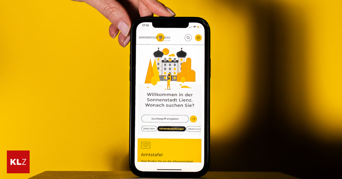 Webseiten-Gestaltung: Neue Online-Plattform digitalisiert die Stadt Lienz