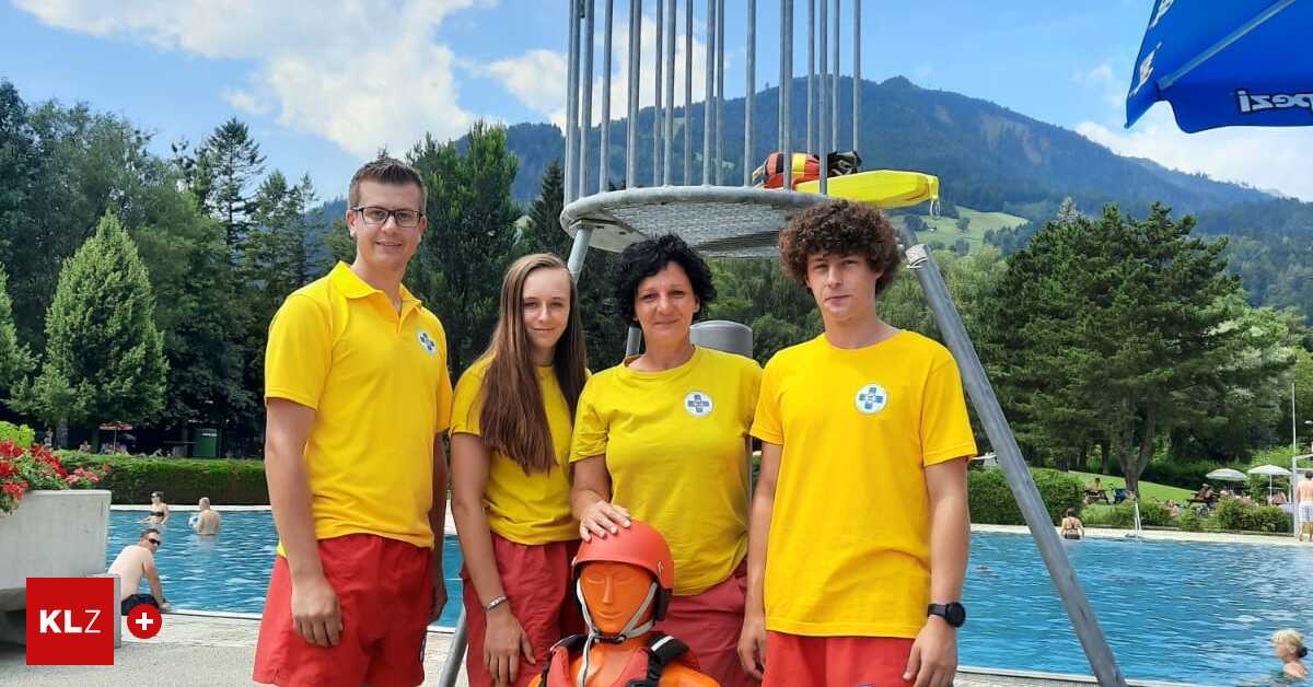 In Lienz mit Bravour zu den Schwimmabzeichen
